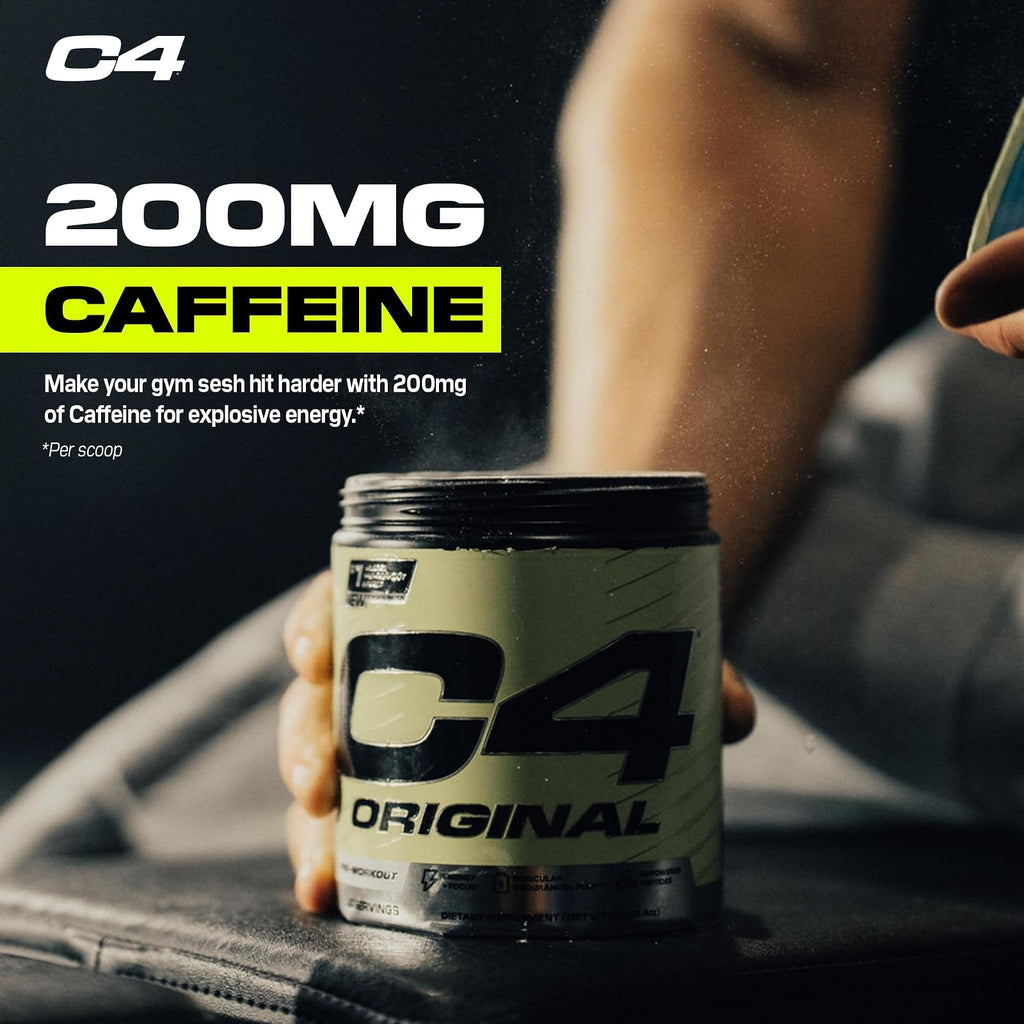 C4 pre-workout for muscle pump