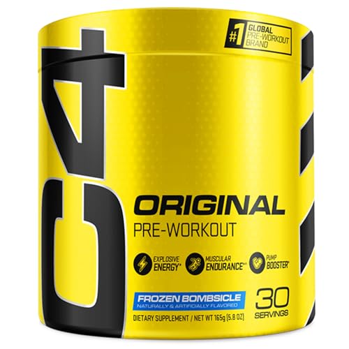 C4 pre-workout Frozen Bombsicle flavour