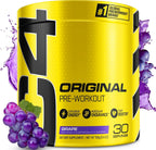 C4 pre-workout grape flavour