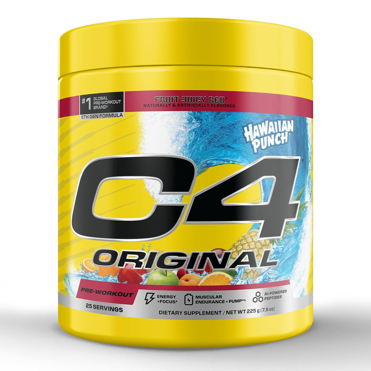 C4 pre-workout Hawaiian Punch flavour