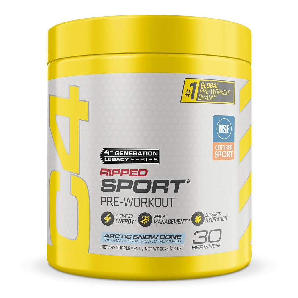 C4 pre-workout powder for energy