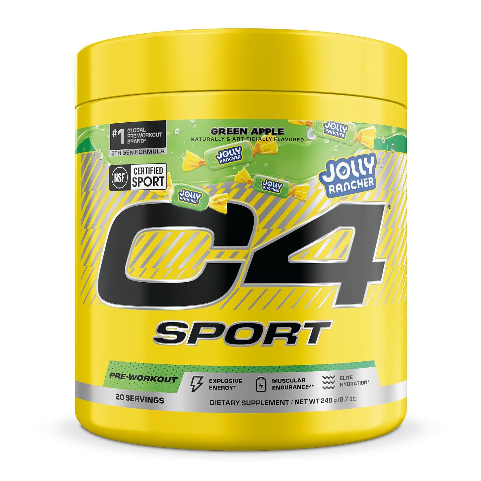 C4 pre-workout powder for energy