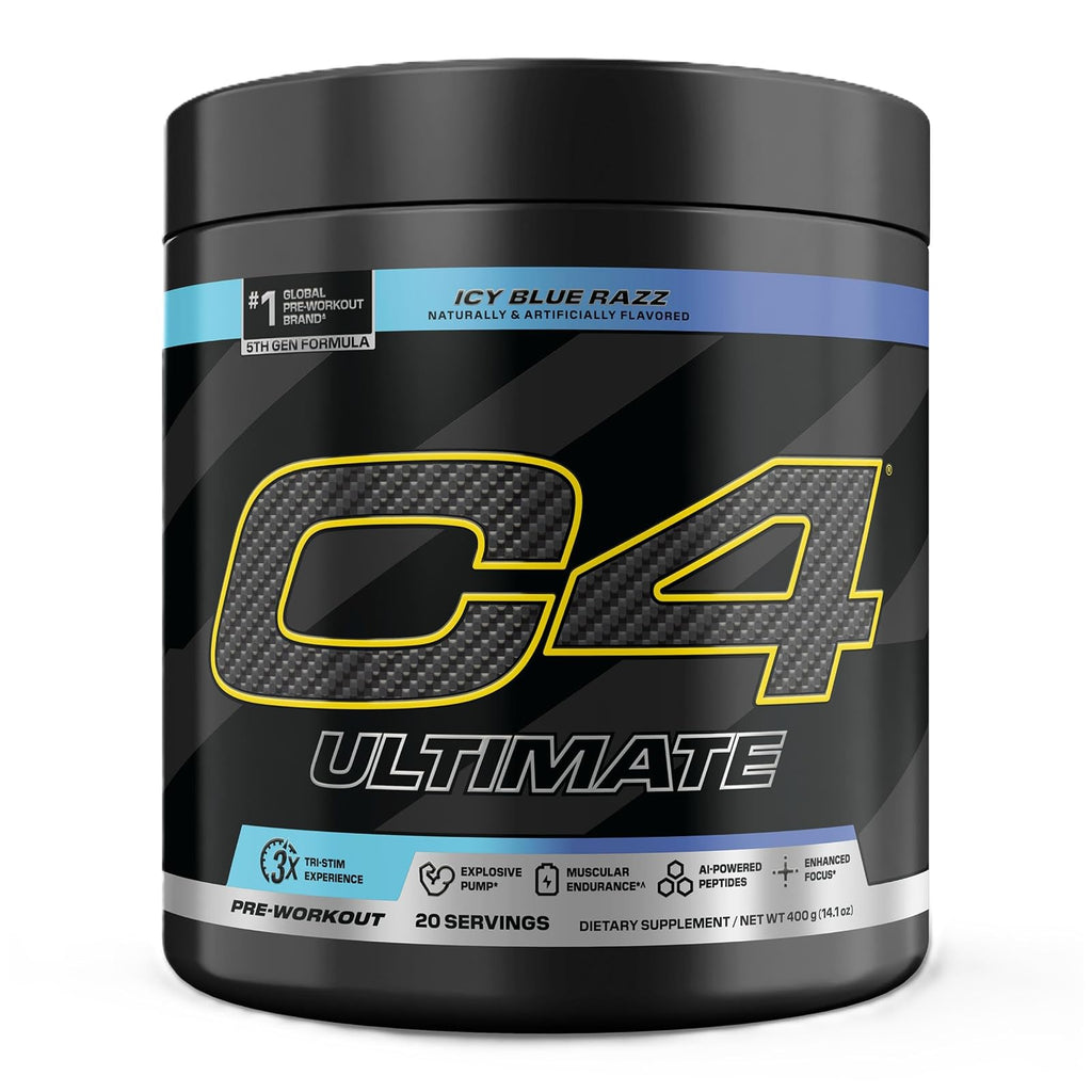 C4 pre-workout powder for energy