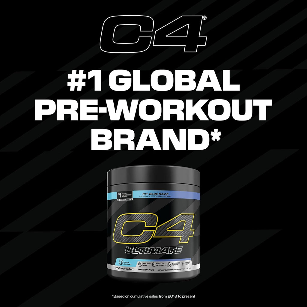 C4 pre-workout powder for focus