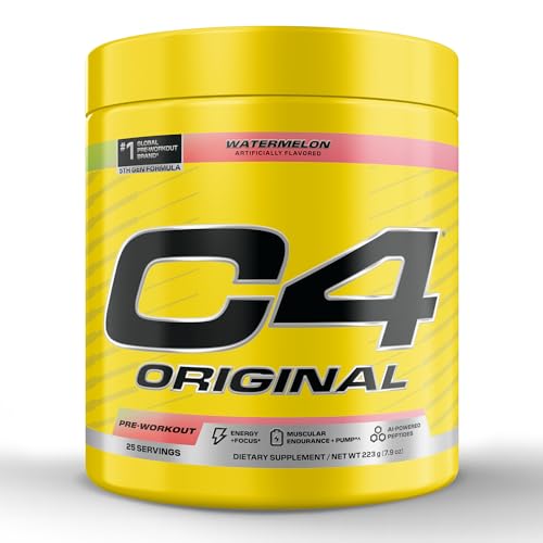 C4 pre-workout watermelon flavour