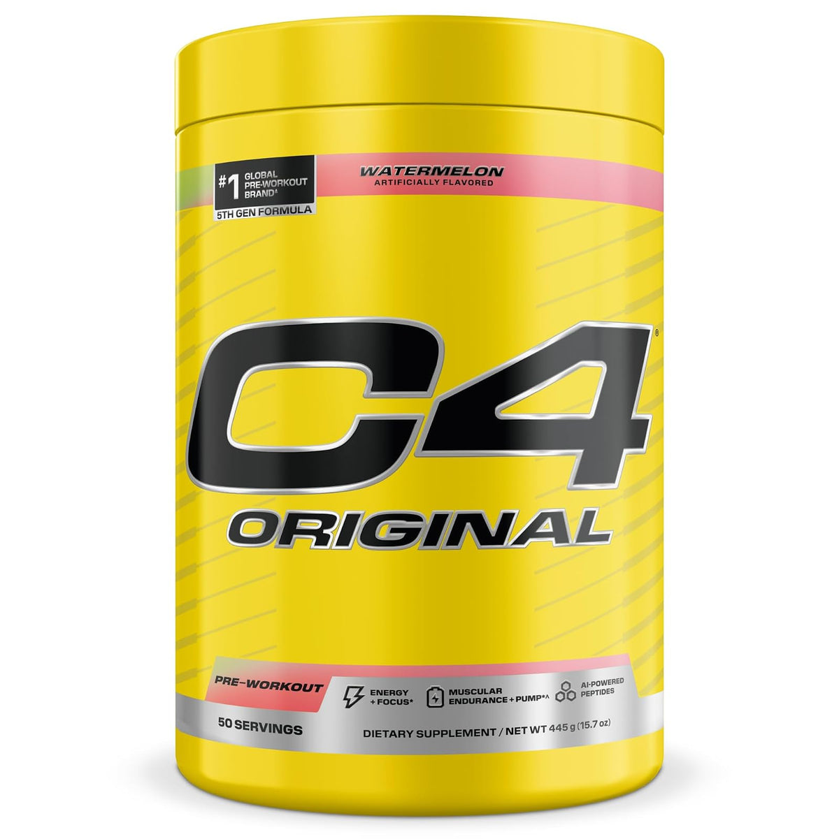 C4 pre-workout watermelon flavour