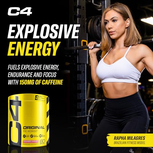 C4 pre-workout with 150 mg caffeine