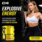 C4 pre-workout with 150 mg caffeine