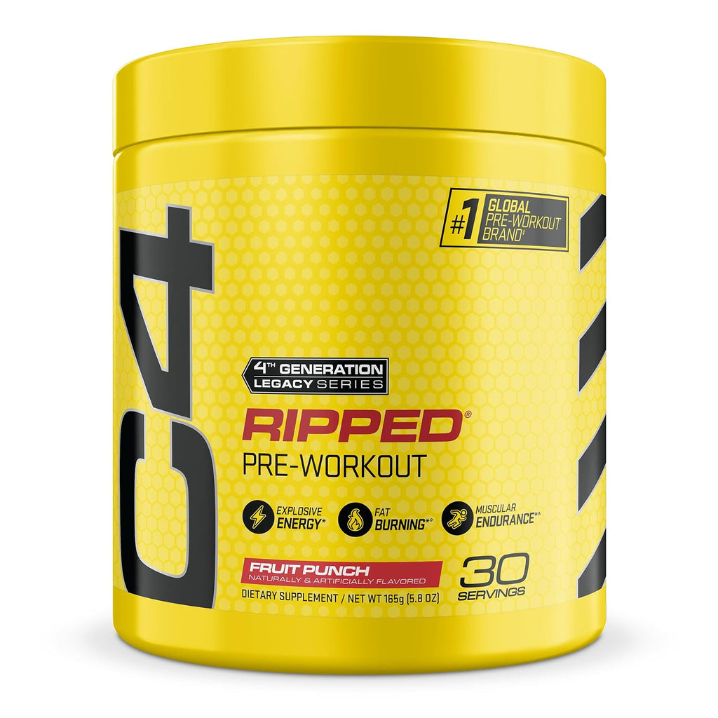 C4 Ripped pre-workout for energy