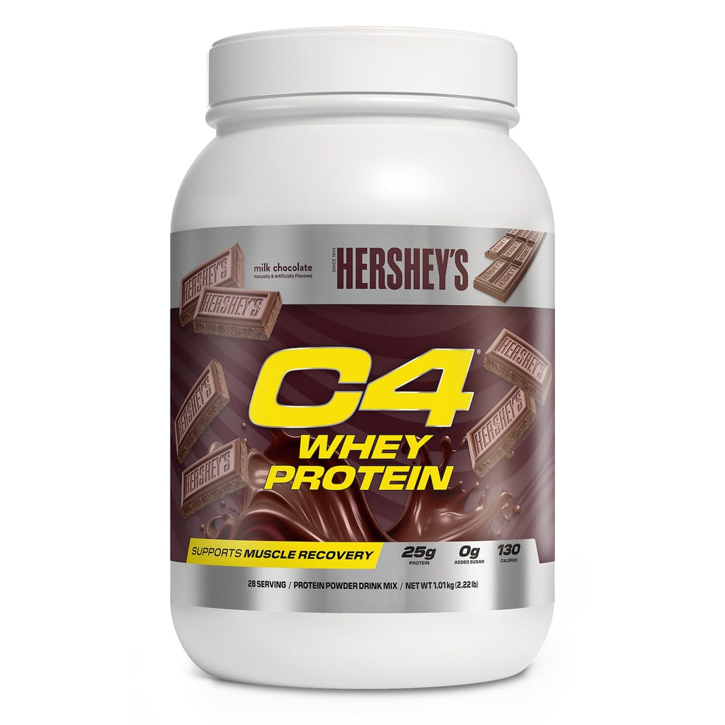 C4 whey protein Hershey's chocolate flavour