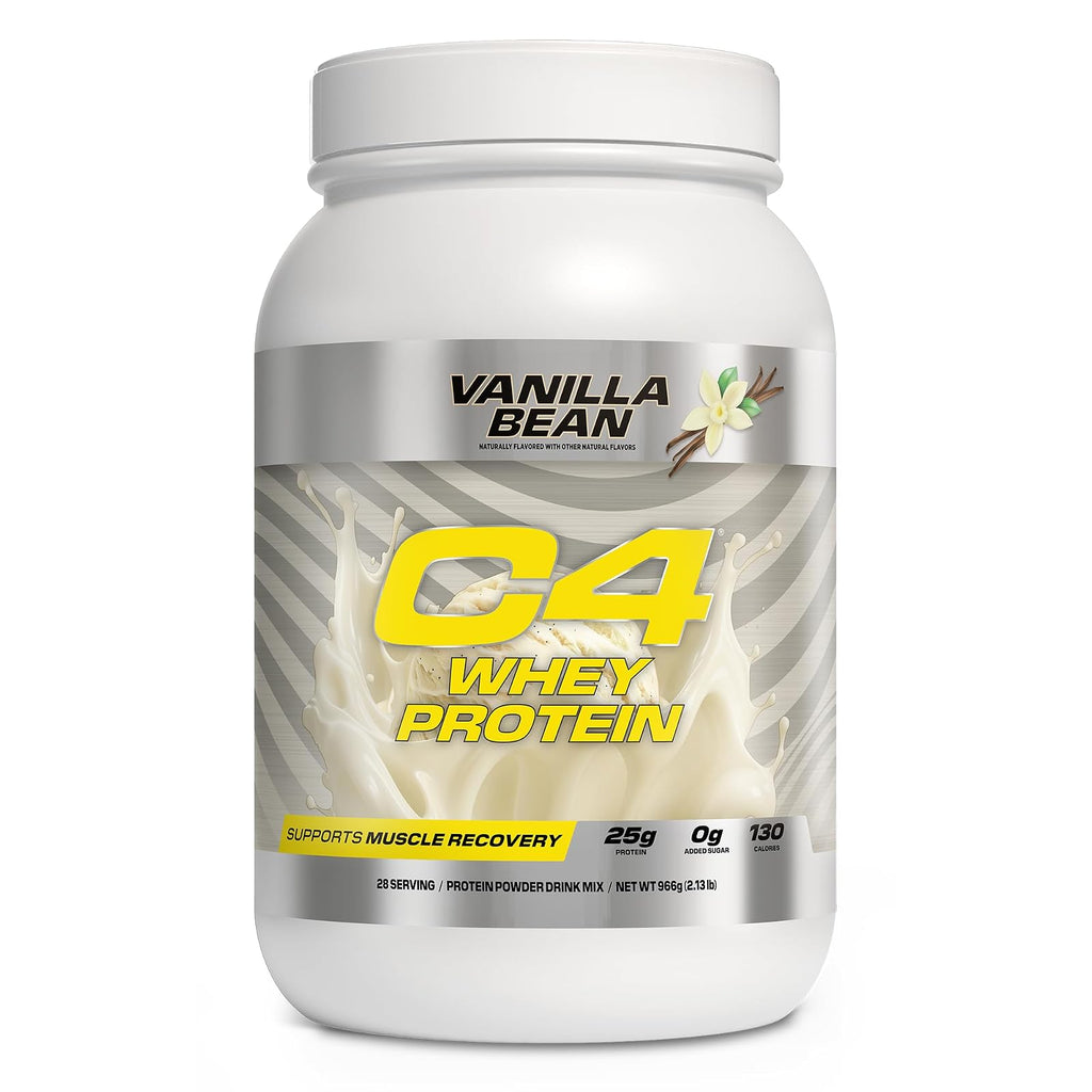 C4 whey protein vanilla flavour