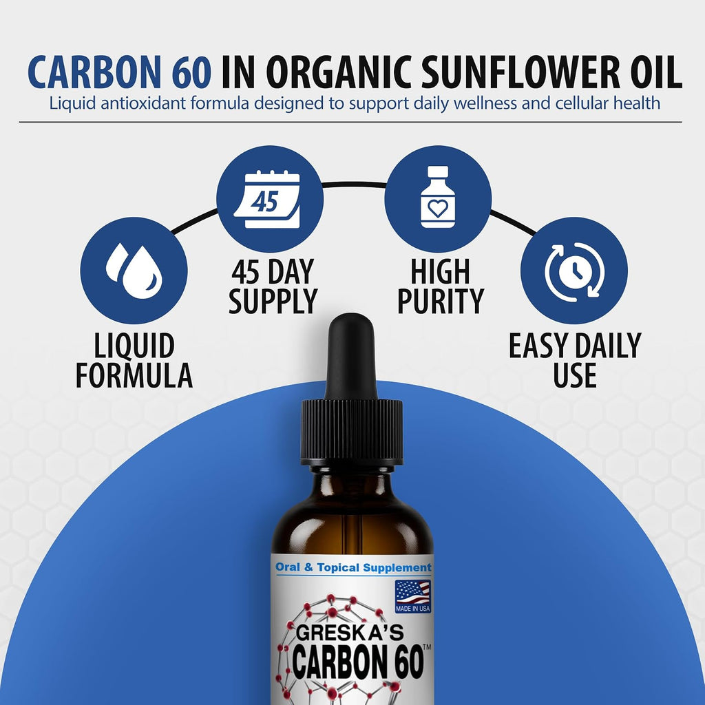C60 in sunflower oil benefits