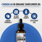 C60 in sunflower oil benefits