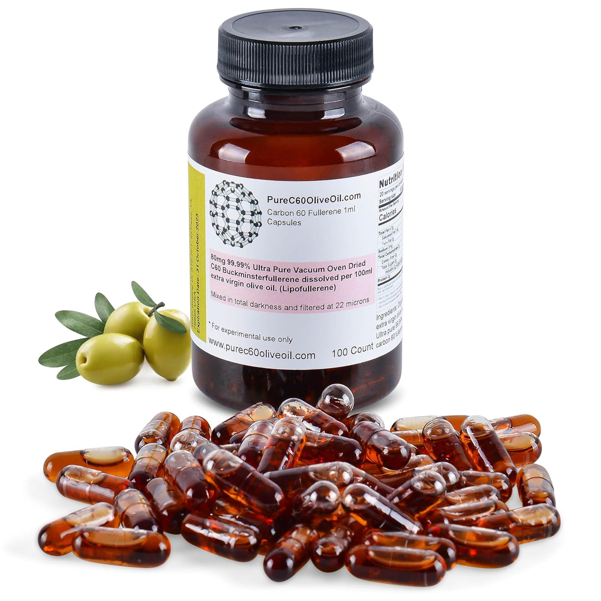 C60 organic olive oil benefits
