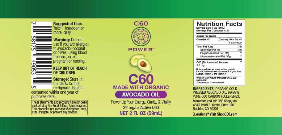 C60 Power kids multivitamin option