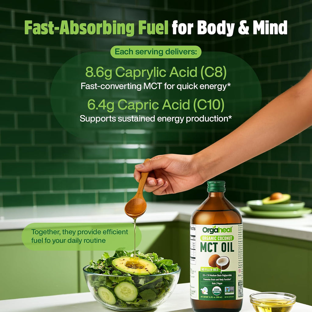 C8 and C10 MCT oil benefits