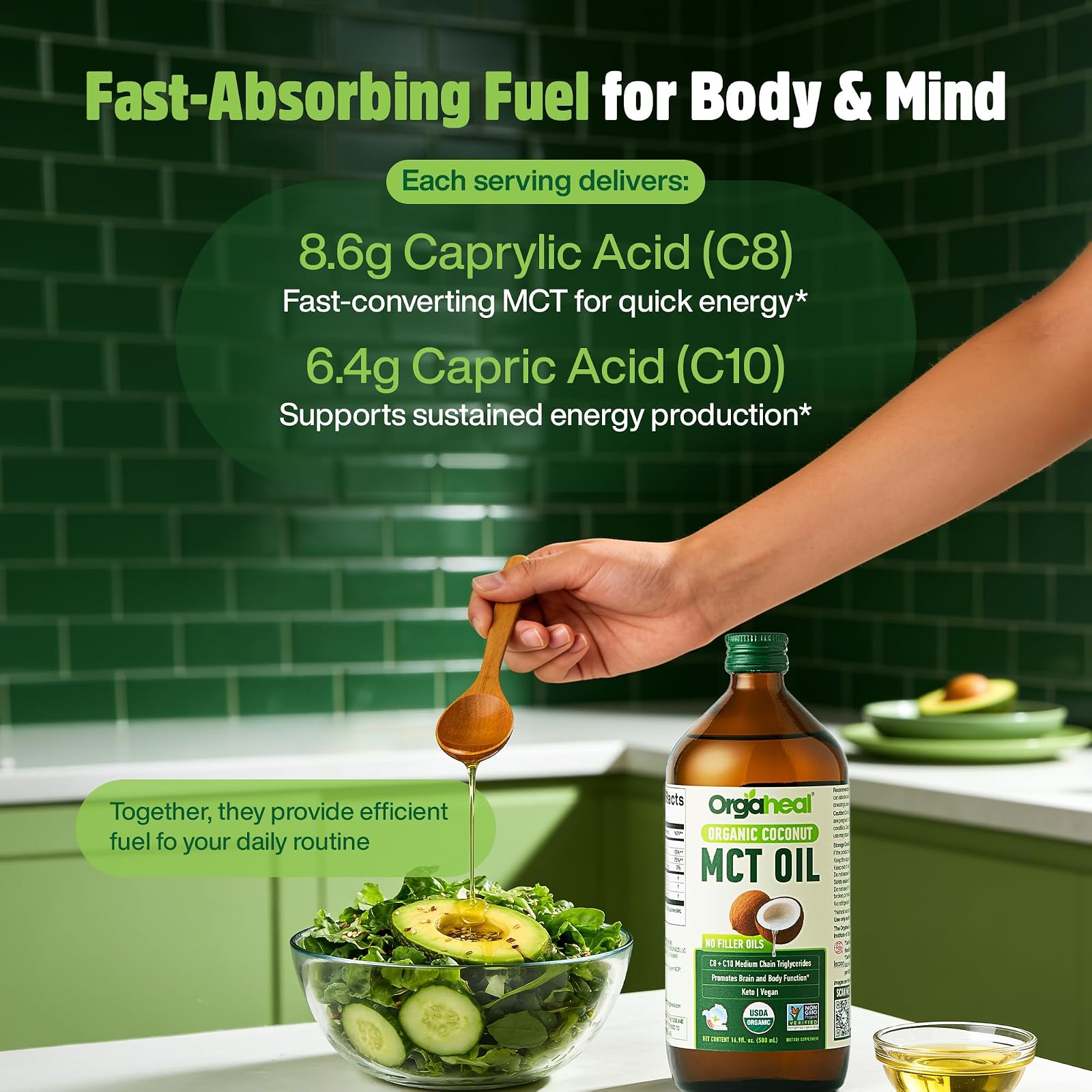C8 and C10 MCT oil benefits