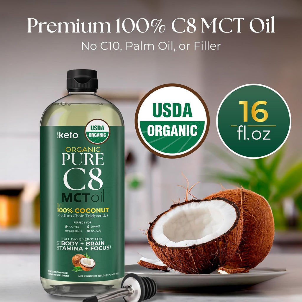 C8 MCT oil for energy boost