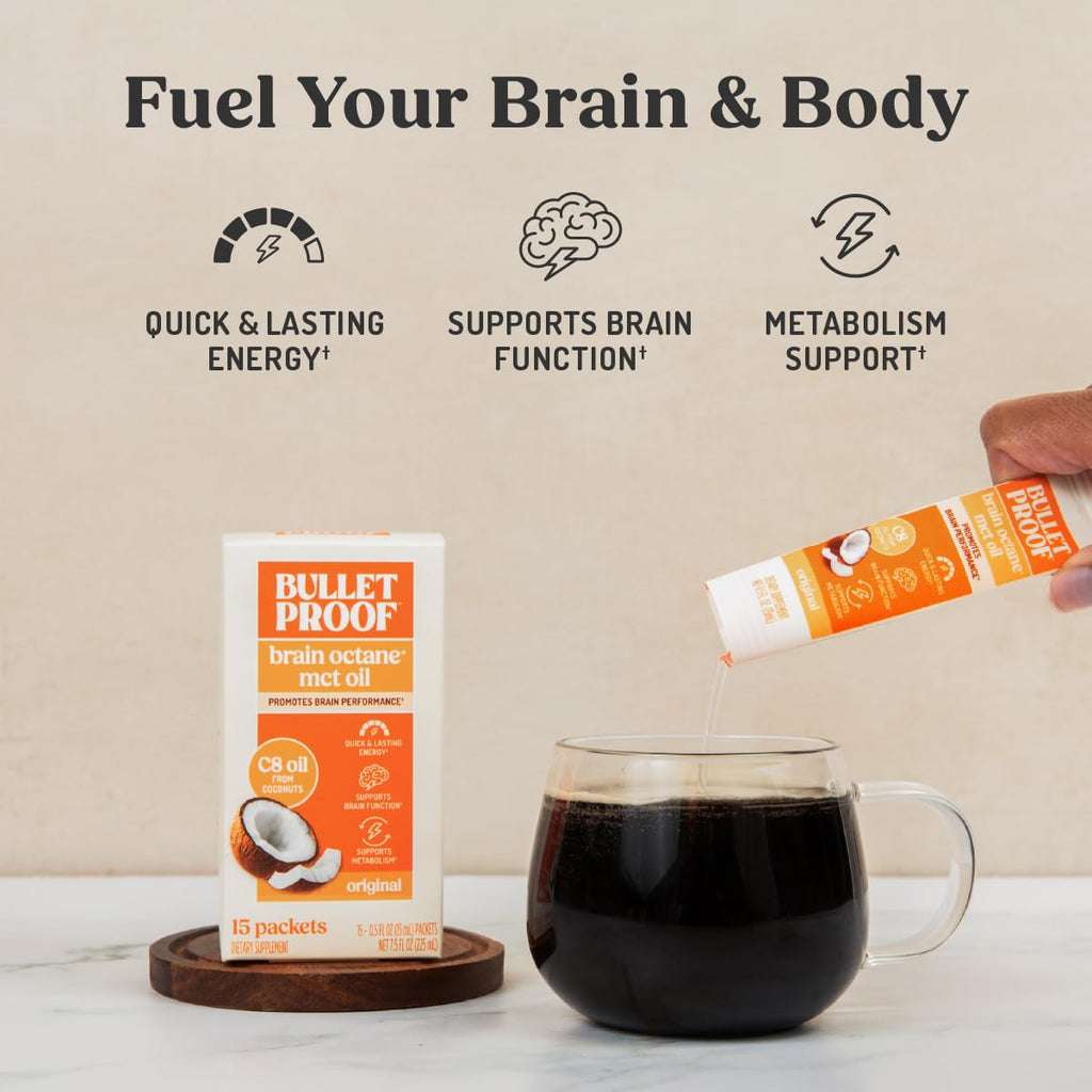 C8 MCT oil for mental clarity