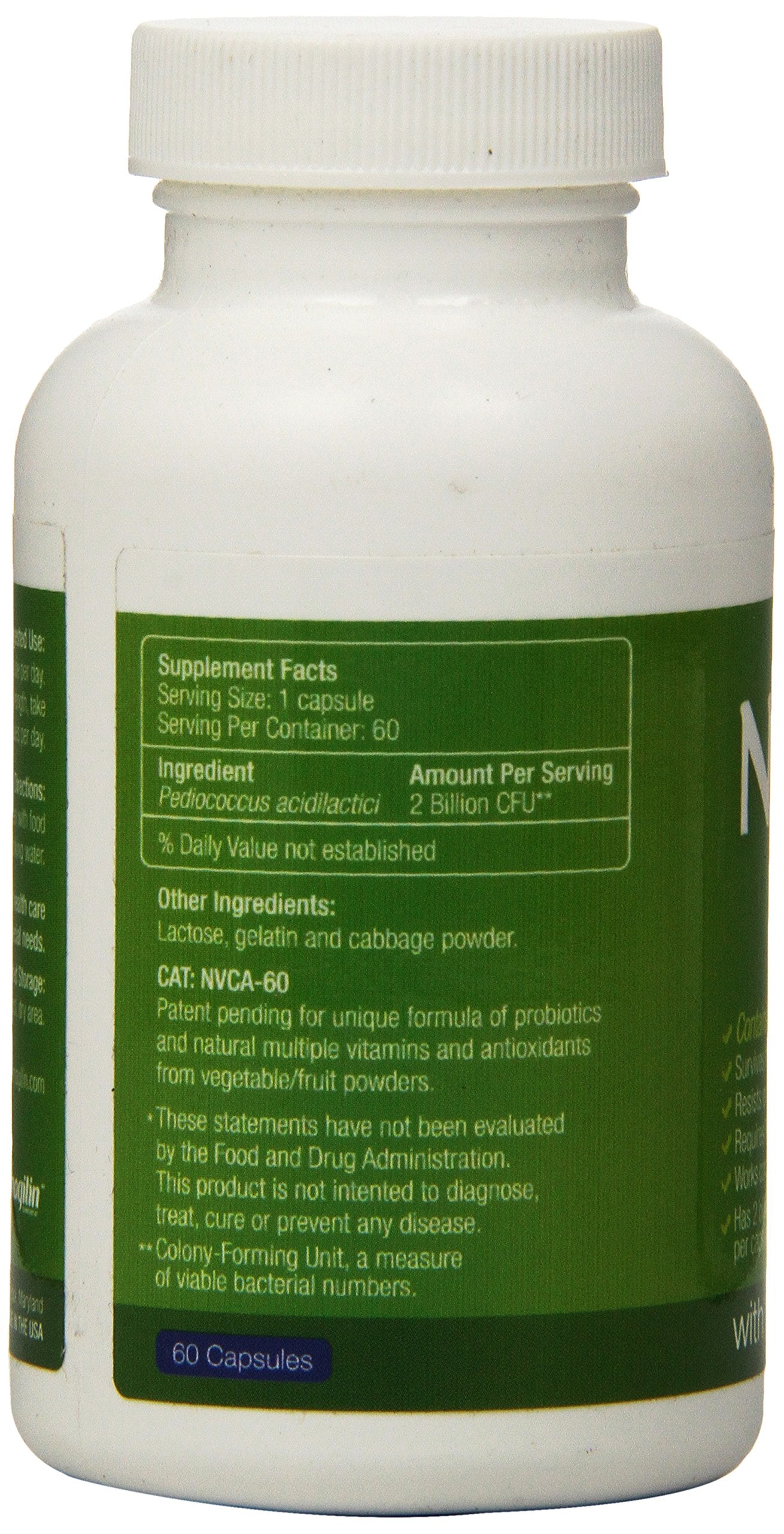 Cabbage capsules for improved vitality