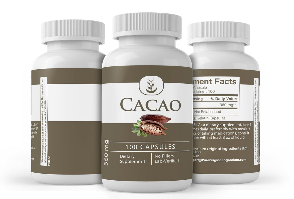cacao capsules for daily nutrition