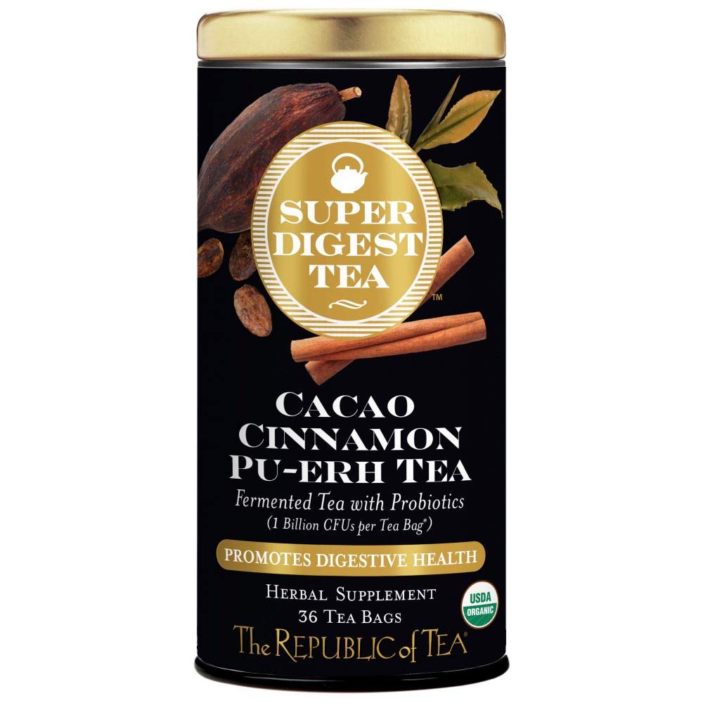 Cacao Cinnamon Pu-erh herbal tea bags