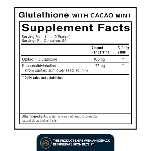 cacao mint flavoured glutathione