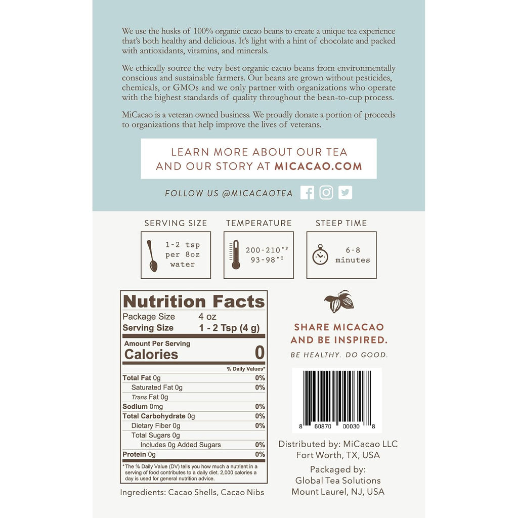 cacao tea for digestive health