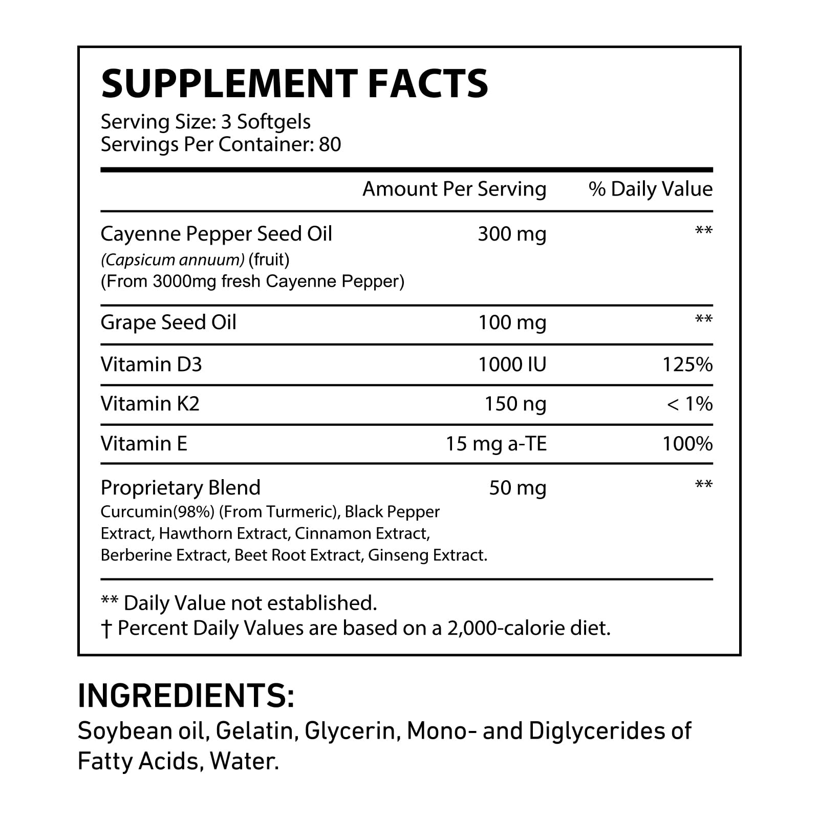 Cacukn cayenne pepper energy boost