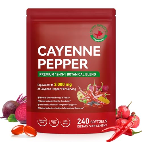 Cacukn cayenne pepper softgels