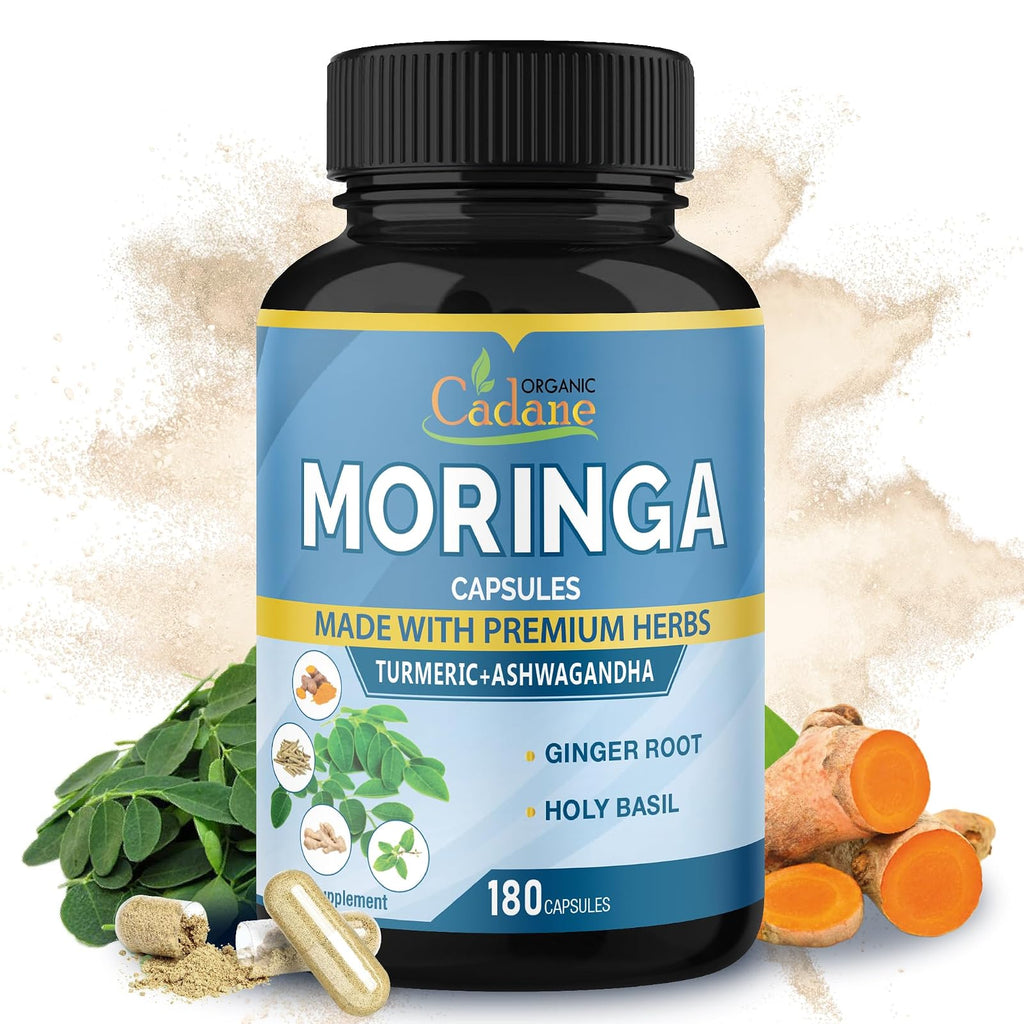 Cadane moringa extract capsules for wellness