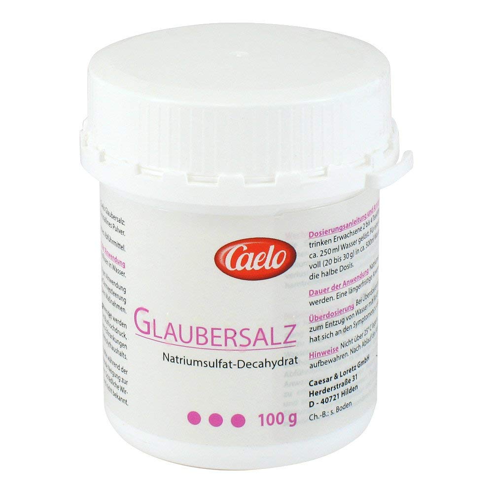 Caelo Glauber's Salt for detox