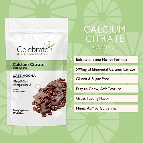 Cafe Mocha flavour calcium chews