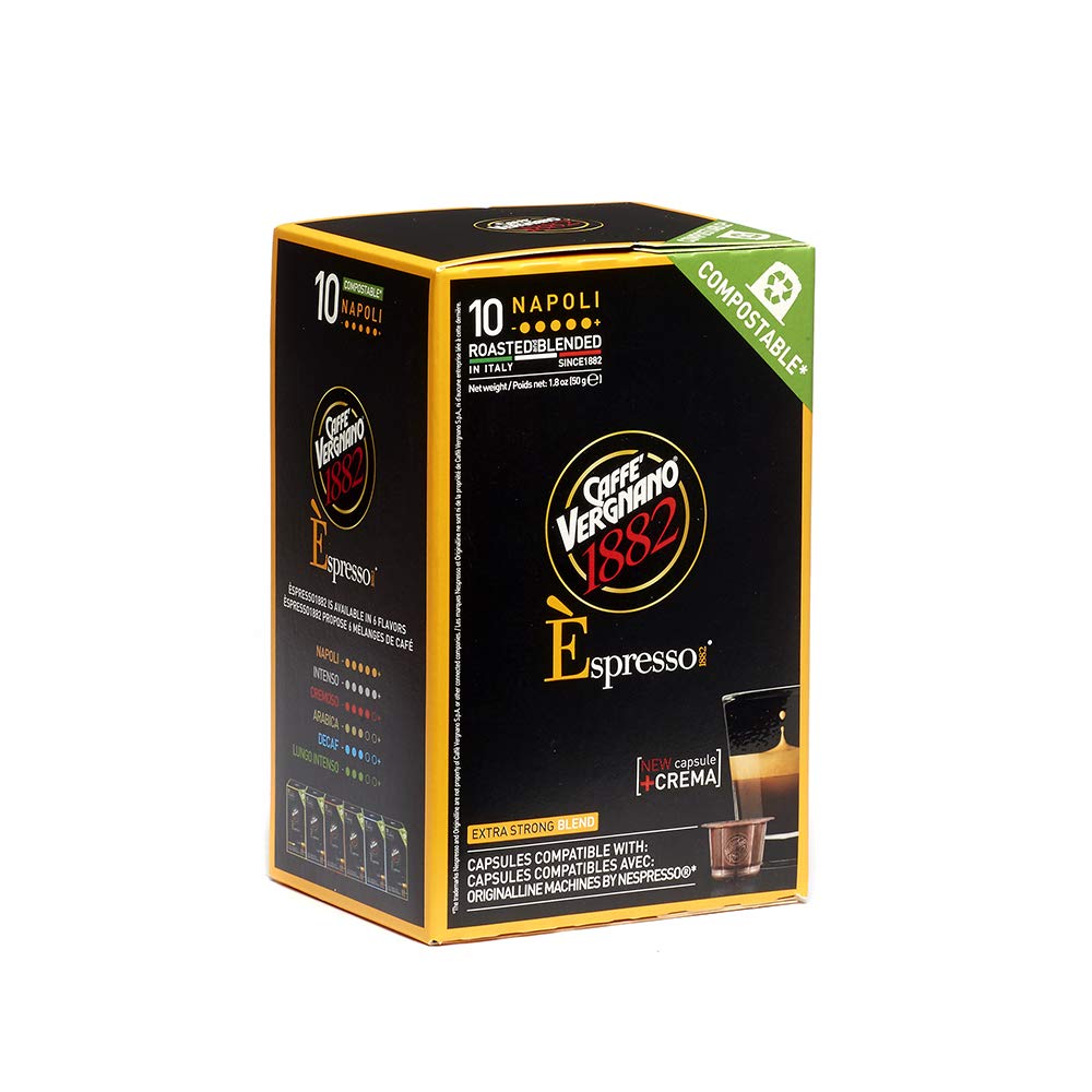 Caffe Vergnano Napoli capsules for Nespresso