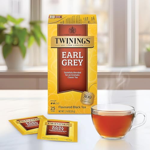 caffeinated Earl Grey tea bags