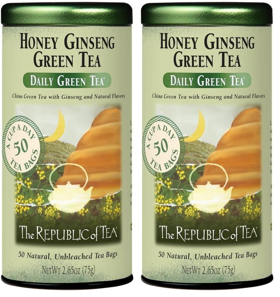caffeinated gourmet green tea bags