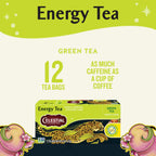 caffeinated green tea for vitality