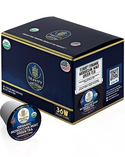 caffeinated green tea pods