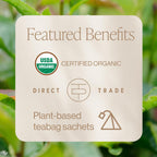 caffeinated green tea sachets