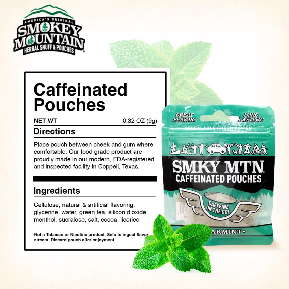 caffeinated pouch for active lifestyle