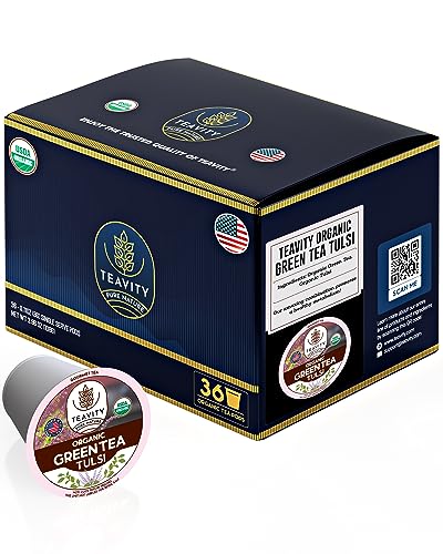 caffeinated tea pods for Keurig