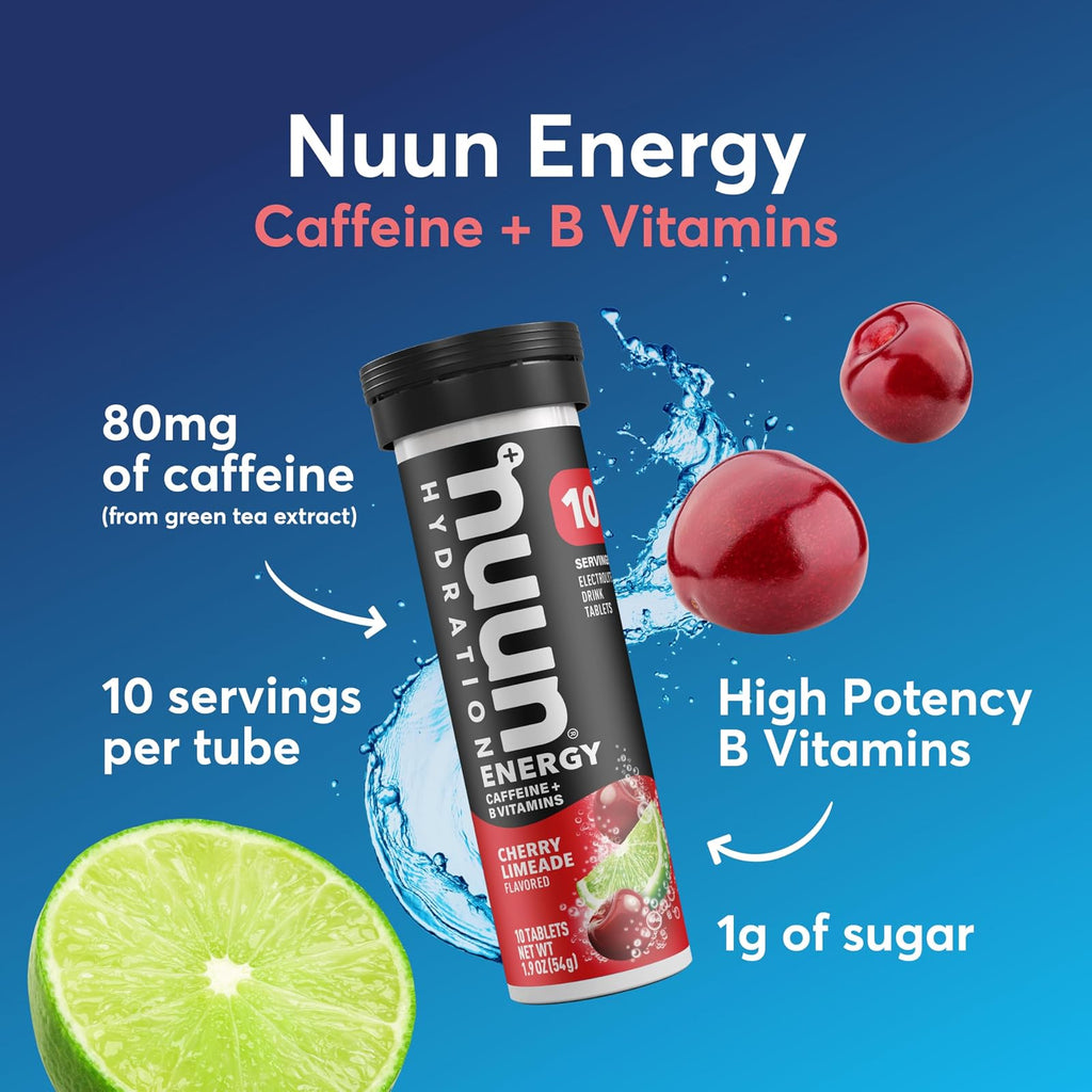 Caffeine and B vitamins boost