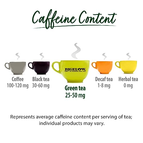 caffeine boost green tea bags