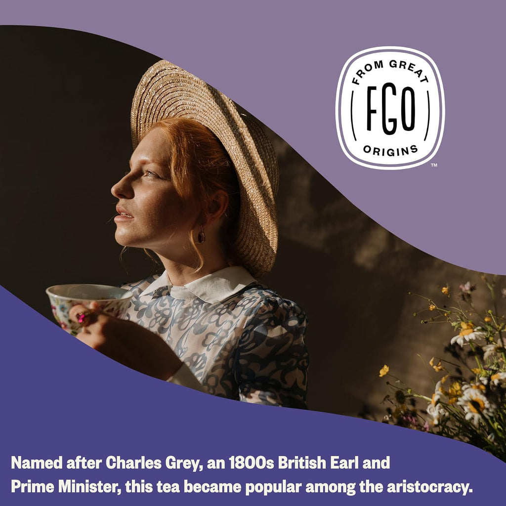 caffeine boost with Earl Grey tea