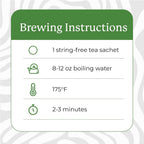 caffeine boost with green tea bags