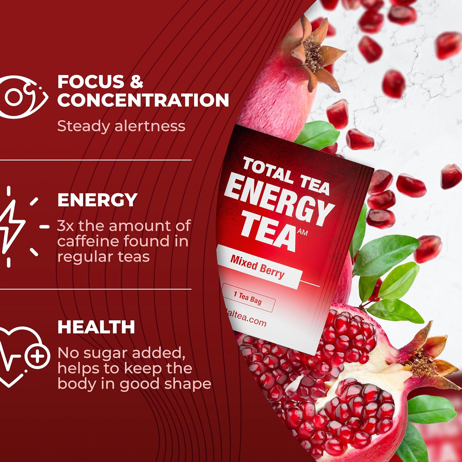 Caffeine boost with guayusa tea