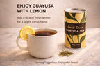caffeine boost with guayusa tea