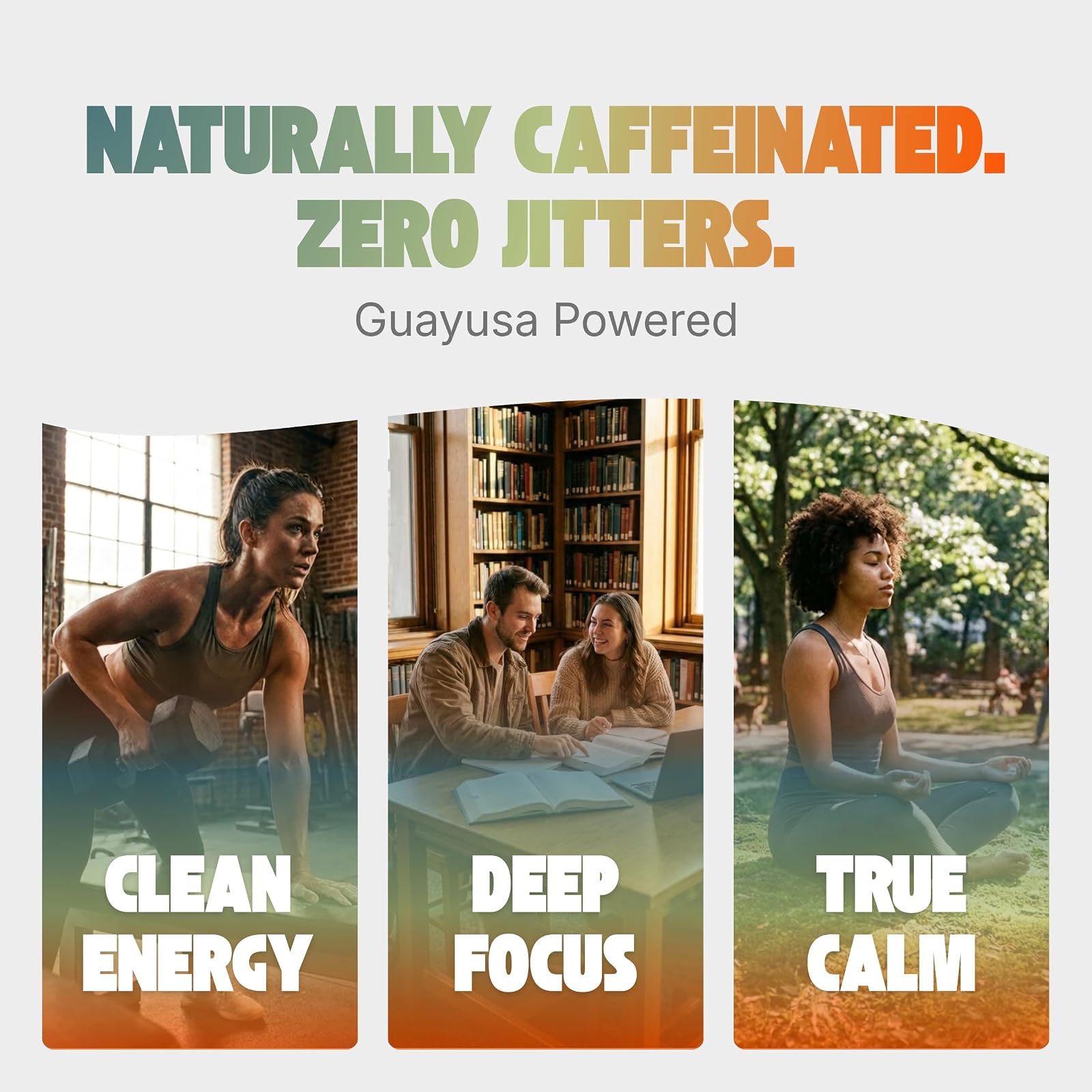 caffeine boost with guayusa tea