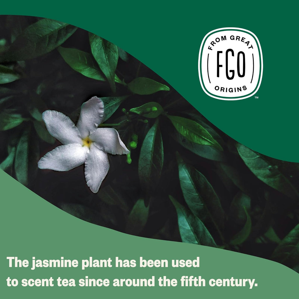 caffeine boost with jasmine green tea