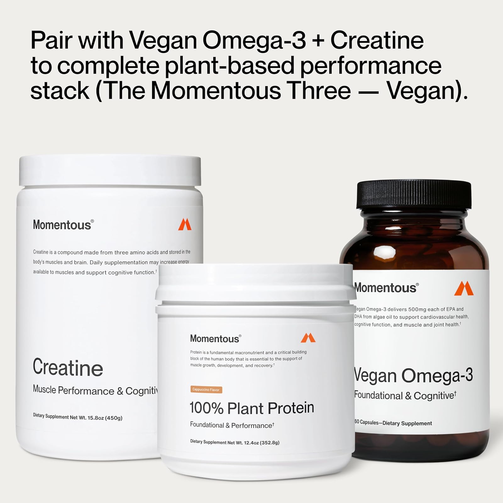caffeine boost with vegan protein powder
